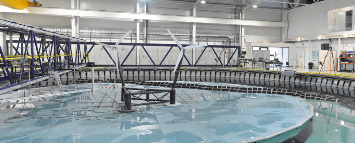 El proyecto FloWave replica las condiciones de generación de energía ...