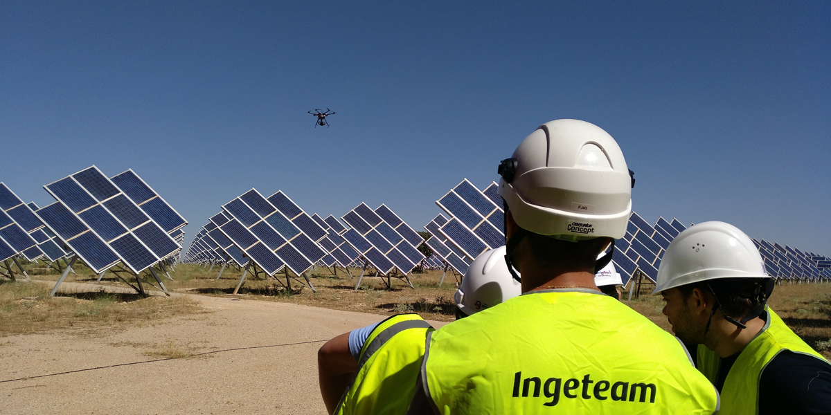 Ingeteam empleará drones para mejorar el rendimiento de plantas Fotovoltaicas • SMARTGRIDSINFO