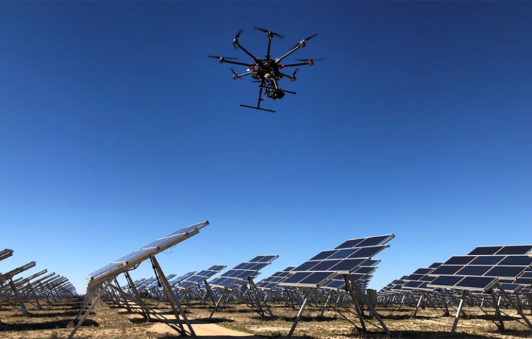 El proyecto RA4PV utilizará drones para monitorizar el rendimiento de plantas fotovoltaicas ...