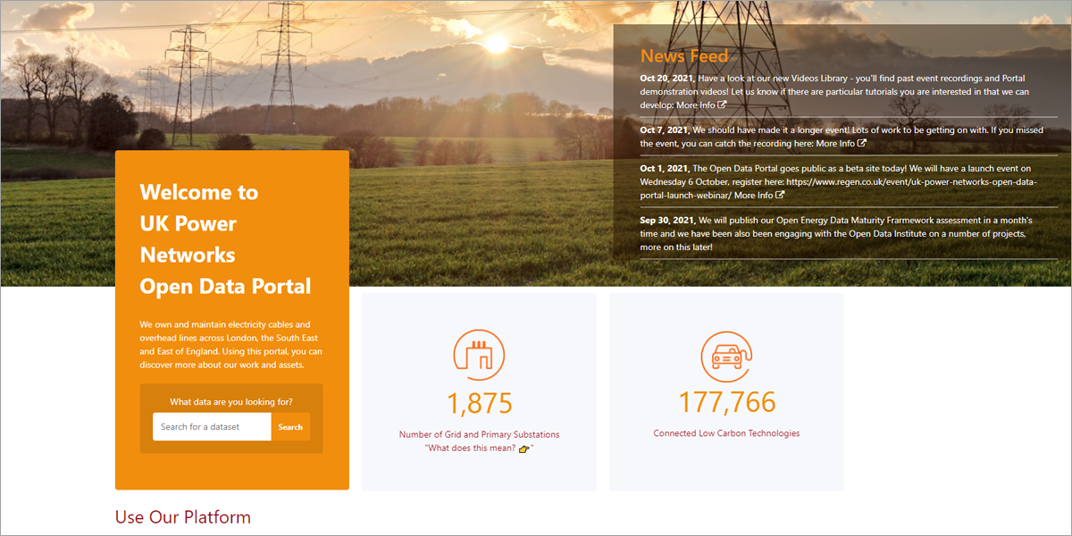 Operador de red británico crea una plataforma de datos abiertos para dar visibilidad a sus ...