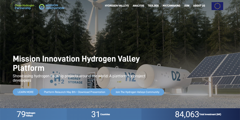 La Plataforma Hydrogen Valleys se actualiza con nuevos proyectos de ...