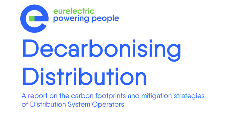 Informe 'Descarbonizando la distribución' de Eurelectric • SMARTGRIDSINFO