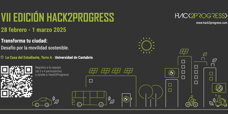 El desafío por la movilidad sostenible protagoniza la séptima edición de Hack2Progress ...